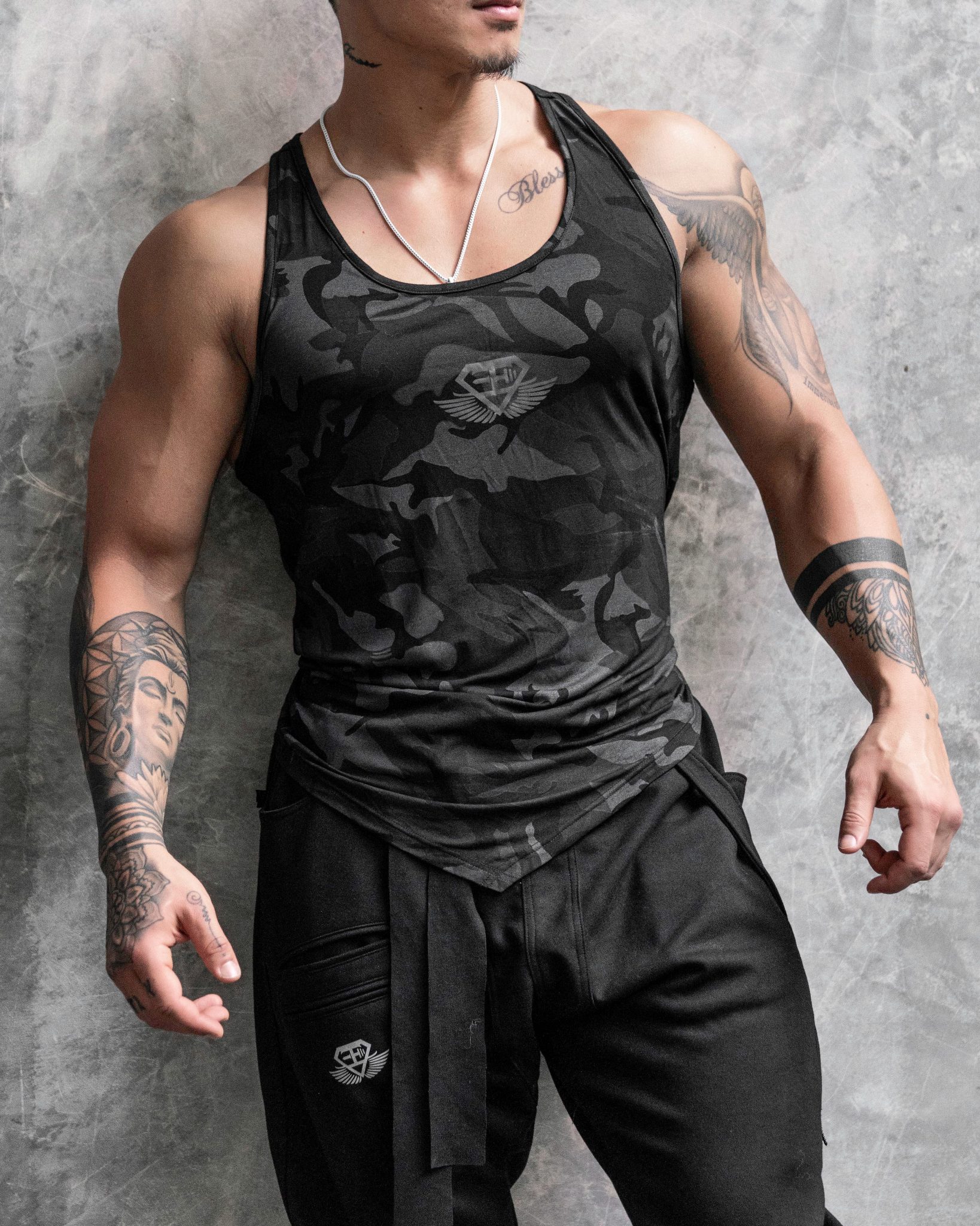 XA1 Atlantis Stringer – Black Camo – Body Engineers