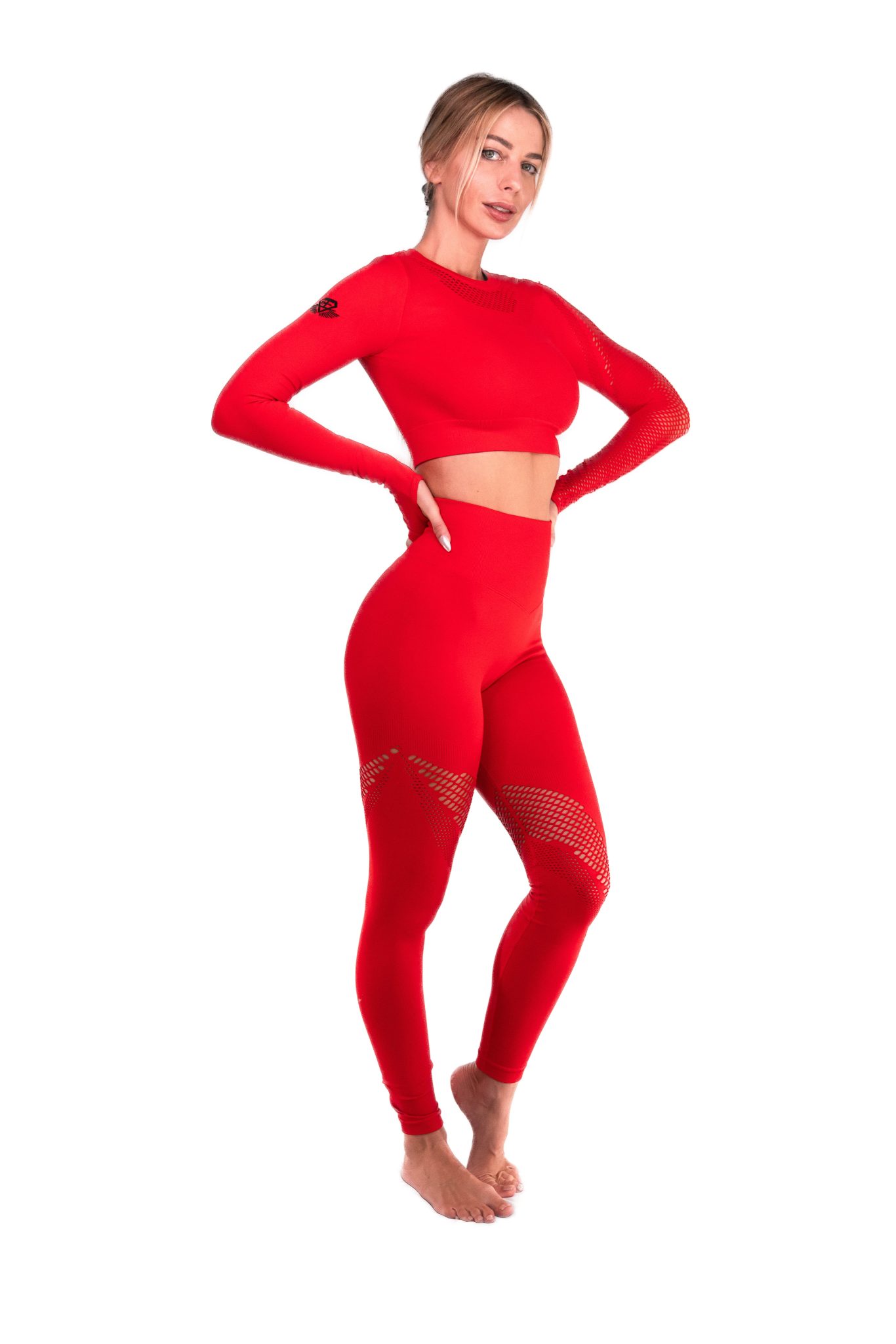 Motus 2.0 Seamless SET – FIRE RED – Body Engineers